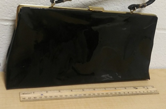 Vintage | Bags | Vintage 95s Patent Leather Frame Purse | Poshmark